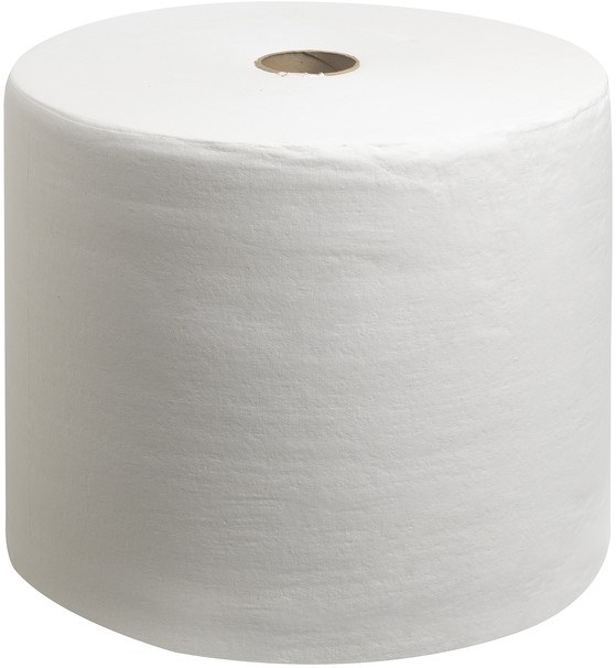 Poetsrol WypAll L40 PowerClean 1-laags 315mmx232m 750 vel wit 7452 ...