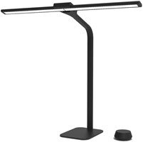 Bureaulamp Unilux Strata base led zwart Kantoormateriaal.shop