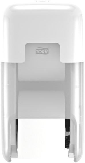 Toiletpapierdispenser Tork T7 Elevation OptiServe Coreless verticaal duo wit 558040 ...