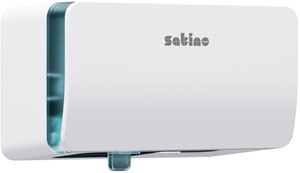 Toiletpapierdispenser Satino MT1 Hyginity duo wit 333426 ...
