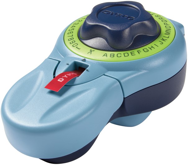 Lettertang Dymo Junior embossing blauw Kantoormateriaal.shop